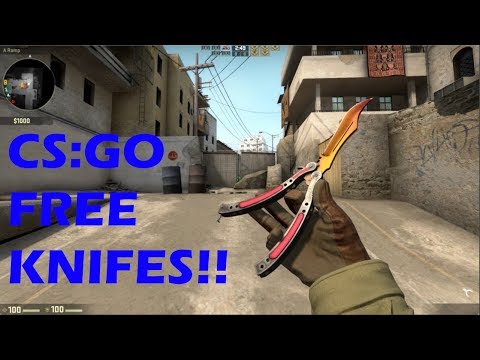 CS:GO Get any vanilla knife for free!