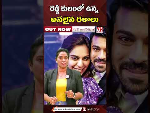రెడ్డి కులంలో ఉన్న అసలైన రకాలు The original varieties in the Reddy caste | V5 News