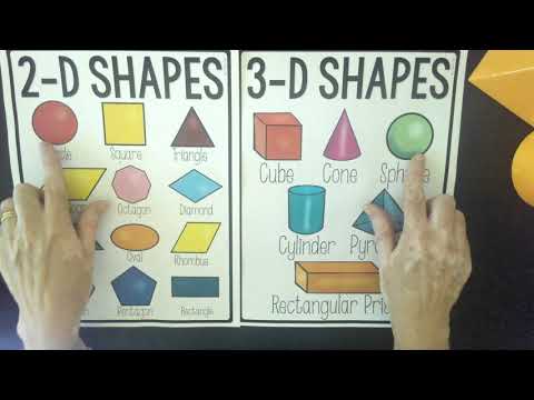 Mrs. Speer - 2D and 3D shapes