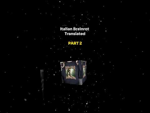 Italian Brainrot TRANSLATED (English Voiceover)! Part 2 #italianbrainrot #brainrot #brainrotmemes