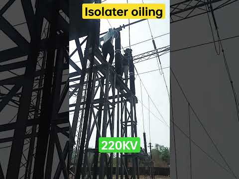 isolate oiling and jelly o&m #mseb #electrician #live
