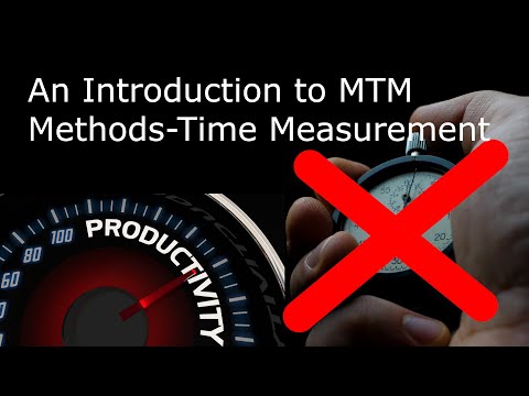 An Introduction to MTM (Methods-Time Measurement)