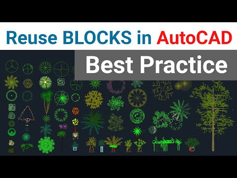Best Procedure to Reuse a Block in AutoCAD | AutoCAD Blocks