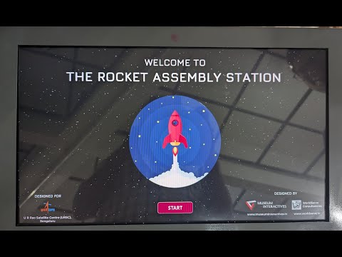 Rocket Assembly Game Kiosk - MI technologies