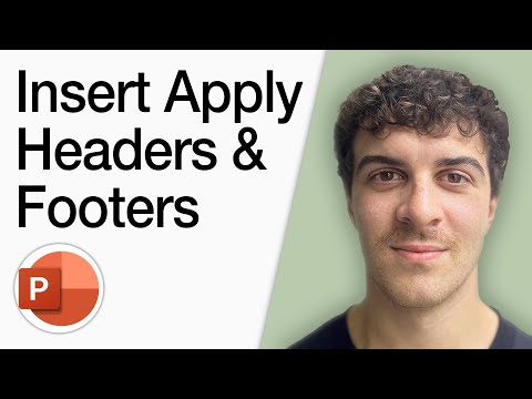 How To Insert Apply Headers & Footers In Ms Ppt 365 -PPT - Add Header & Footer (Full 2025 Guide)