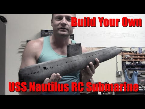 3D Files for building your own USS Nautilus SSN-571