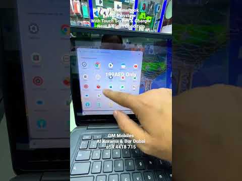 Dell Chromebook With playstore With TocuhScreen With Charger #shorts #viral #dubai #ytshorts