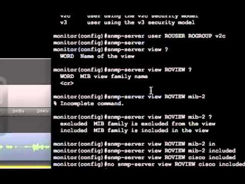 Basic SNMP Configuration in IOS - Part 2