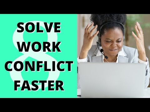 8 Types of Workplace CONFLICT - Your FIRST STEP to Managing Conflict in the Workplace