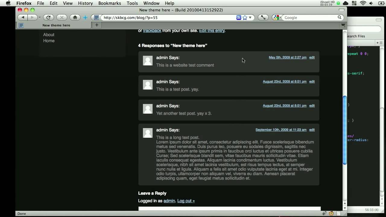 Wordpress Template Programming - Part 11