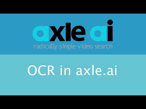 Axle Academy: OCR for PDF
