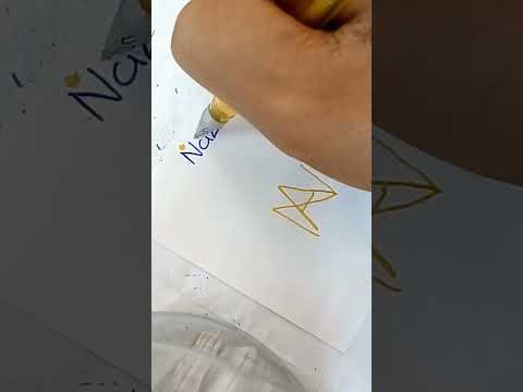 Logo name NAZIR. Comment your name!  #logo #ytshorts #virel #treanding