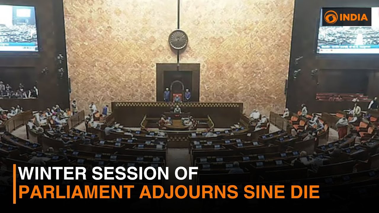 Winter Session of Parliament adjourns sine die | DD India