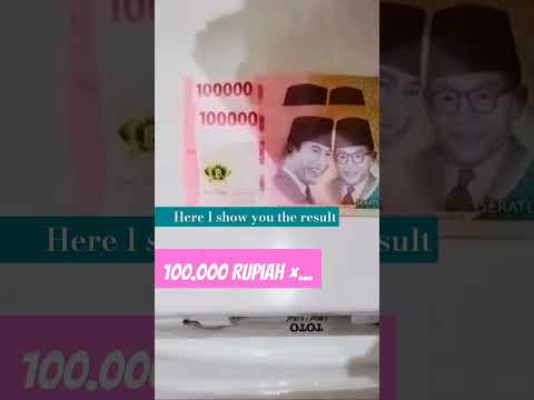 Here's IDR for 200 US Dollars #indonesia #rupiah #banknotes