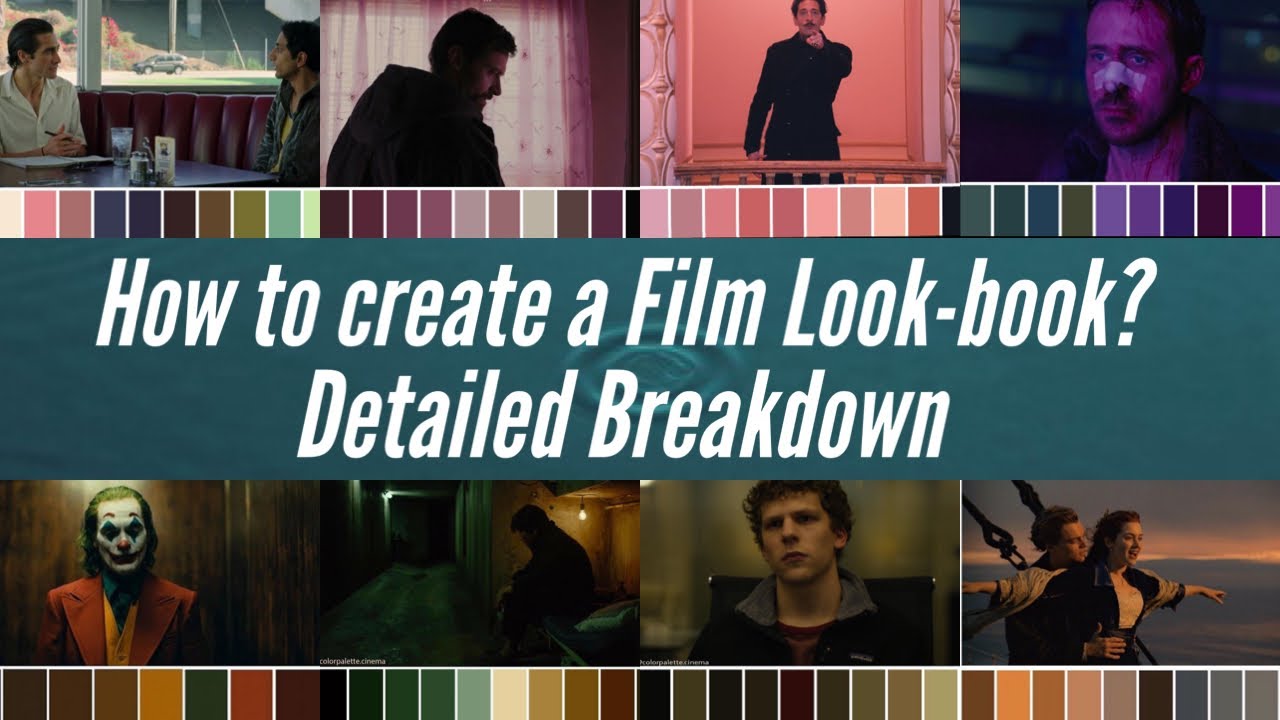 How to create a Film Lookbook. Detailed Breakdown.