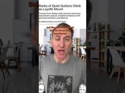 Quiet Quitting on the Rise in 2023. Really No Surprise