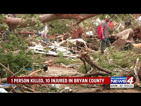 1 killed, 10 injured in Bryan County