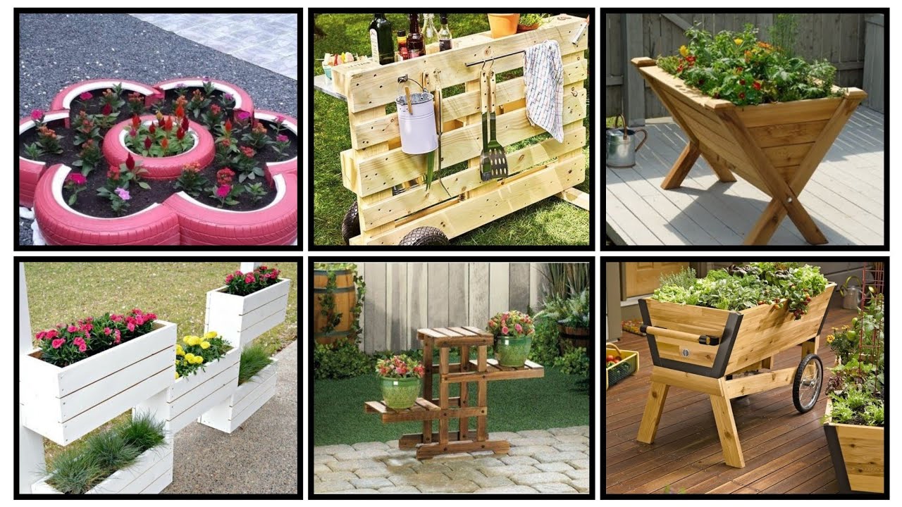 Wooden pallets garden Ideas / diy pallets garden ideas / pallets Ideas / pallets furniture