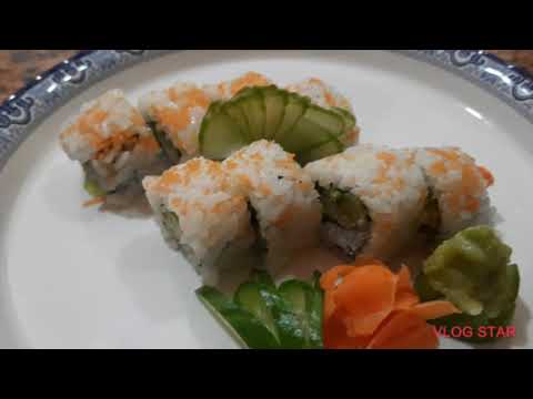 How to Prepare Ikura Gunkan, Kani Sushi, Temaki, California Roll
