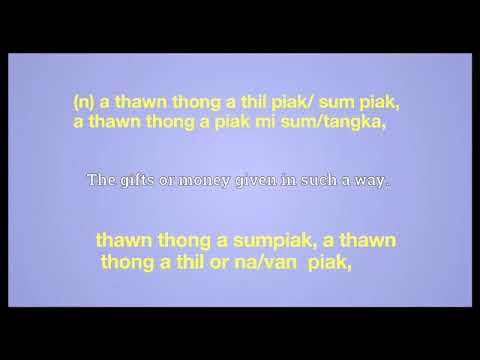 largess meaning in English Ngawn