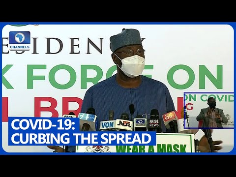 [FULL SPEECH] 63% Of Alcohol based Sanitizers In Abuja Have No NAFDAC Number - SGF