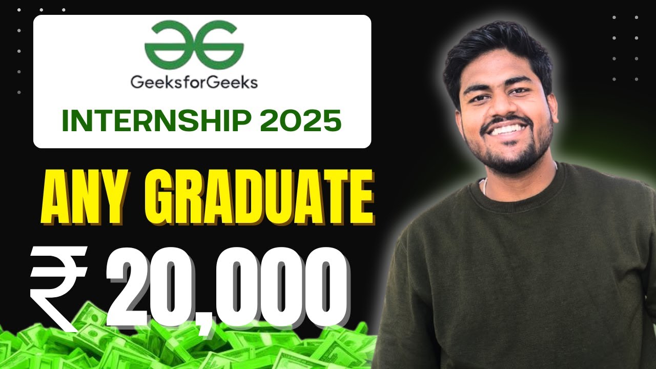 Geeksforgeeks internship 2025 | Acquisition and growth intern | gfg paid internship