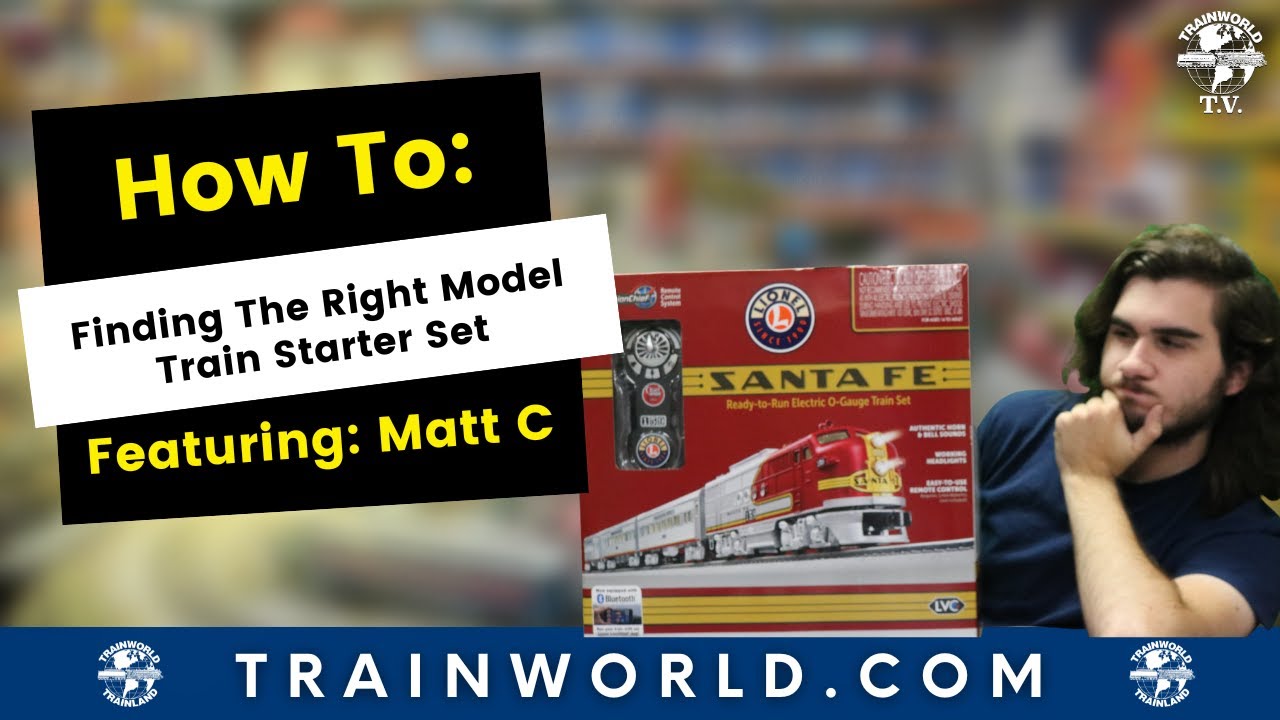 How To Choose The Right Model Train Starter Set