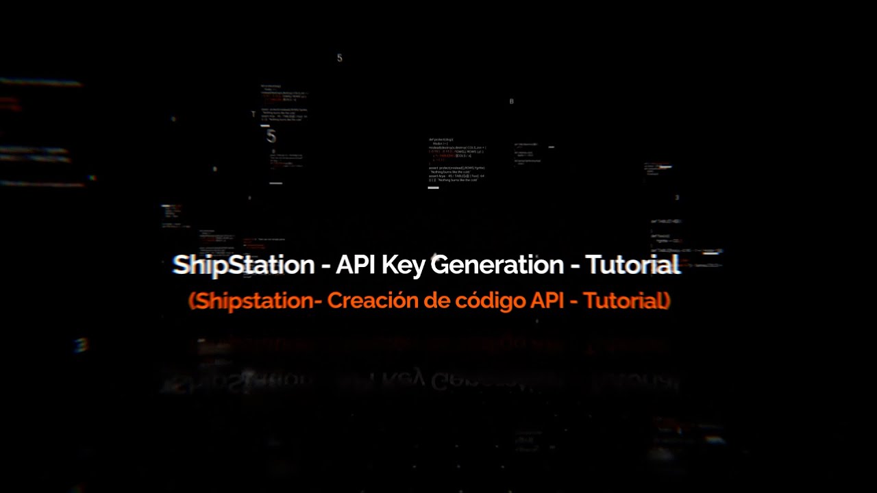 ShipStation  API Key Generation   Tutorial