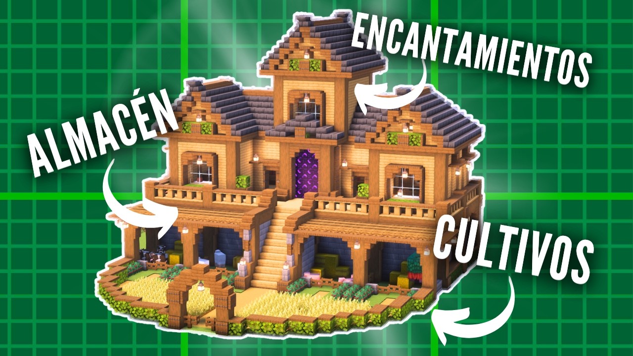 Minecraft: Survival House for 2 people. Tutorial.