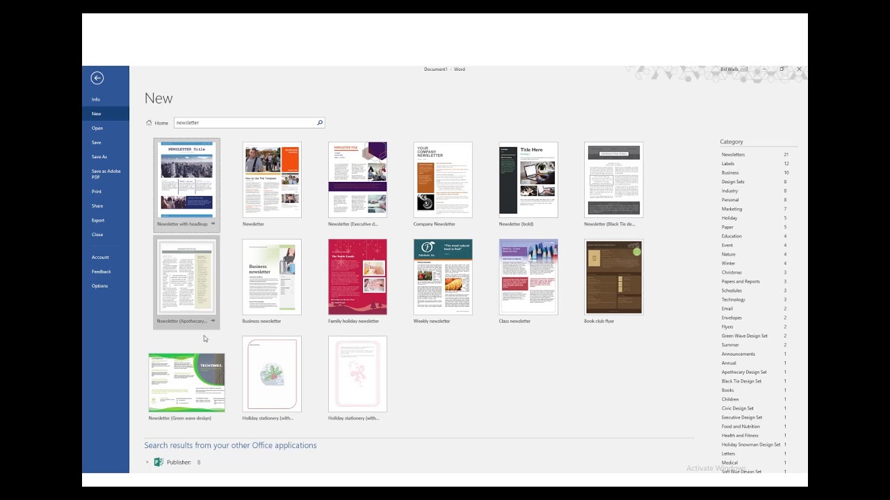 Where To Find Resume Templates On Microsoft Word