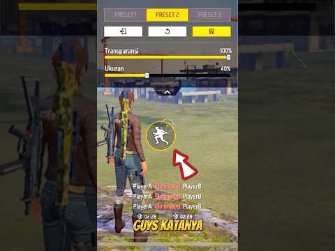 Gabungkan Semua Tombol Tembak Aim Kita Bakal Menjadi Merah Semua😱🔥