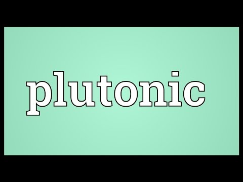 Plutonic Meaning