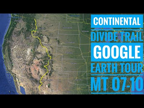CDT Montana 07-10 Google Earth Tour