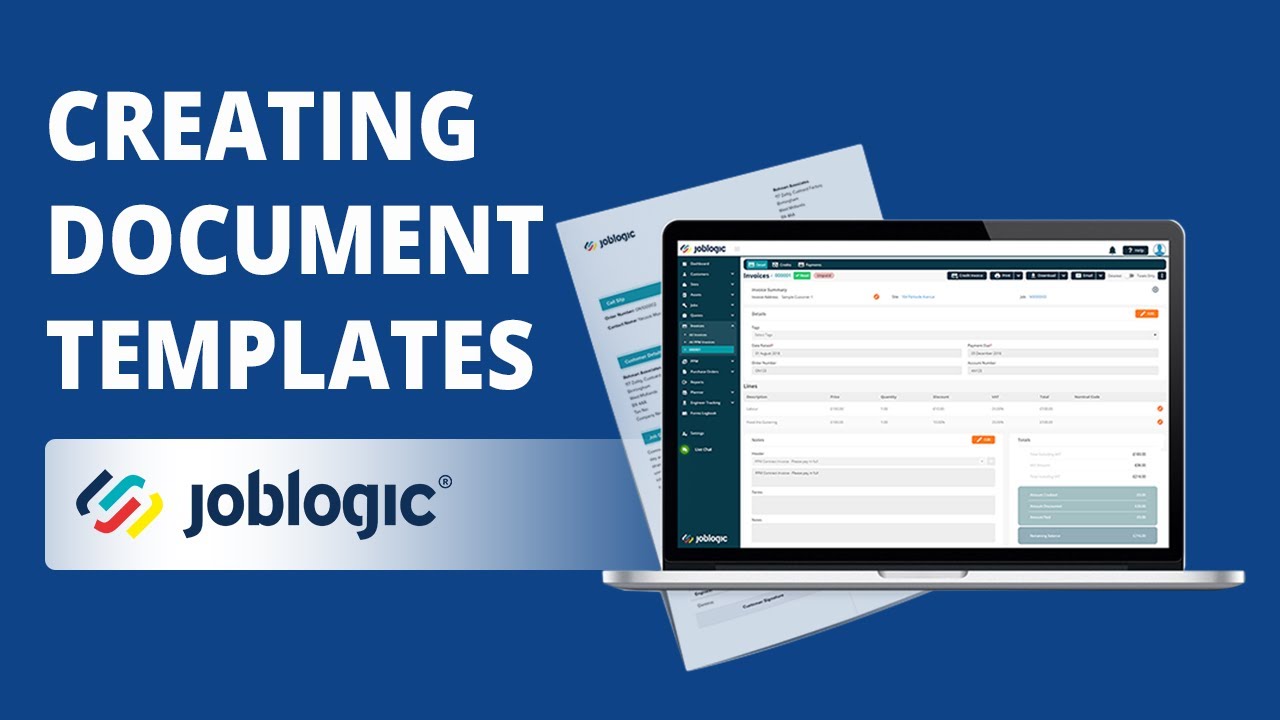 How-To Guide | Creating Document Templates | Joblogic®