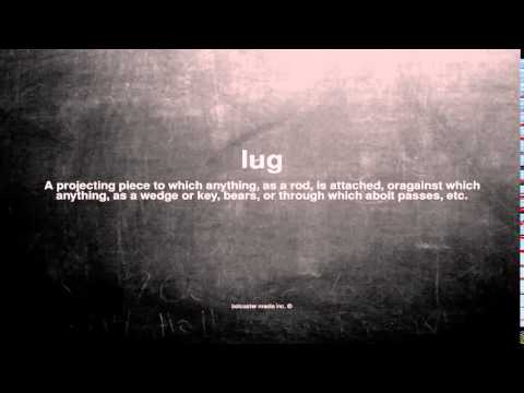 What does lug mean