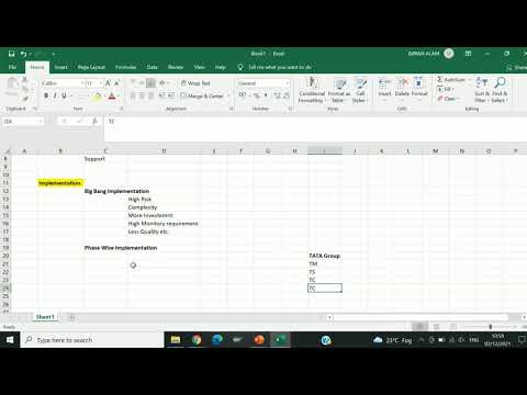 Types of Project in SAP