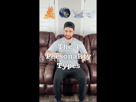 The 4 Personality Types | (Fire, Earth, Water, Air)