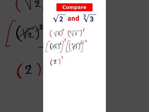 Cubic root of 3 - Square root of 2 . Which one is larger ?