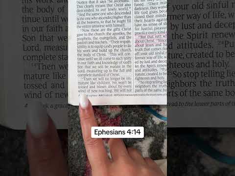 Ephesians 4:14 Add me on Tik Tok & Instagram! @Destinythewonderful #Destiny