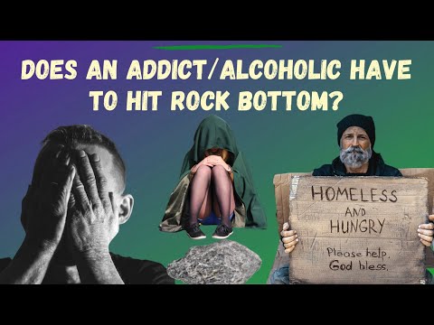 What Does Hitting Rock Bottom Mean?