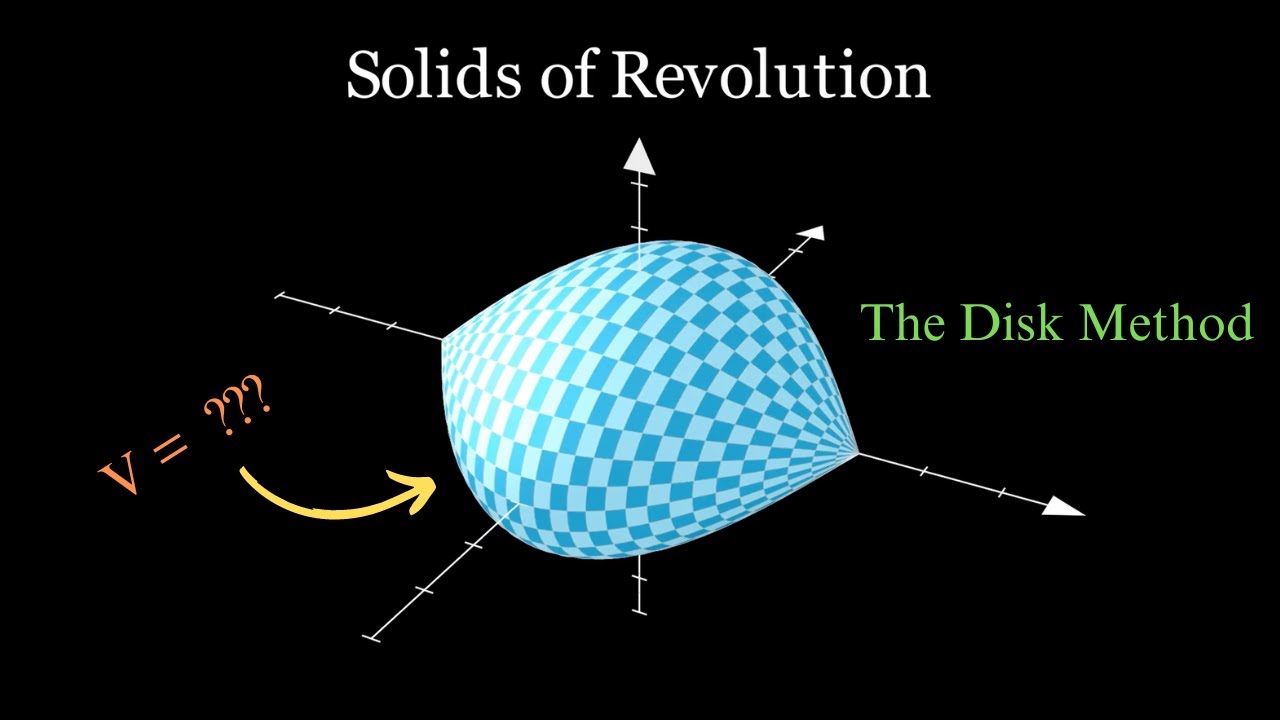 The Disk Method Explained Visually (AP Calculus)