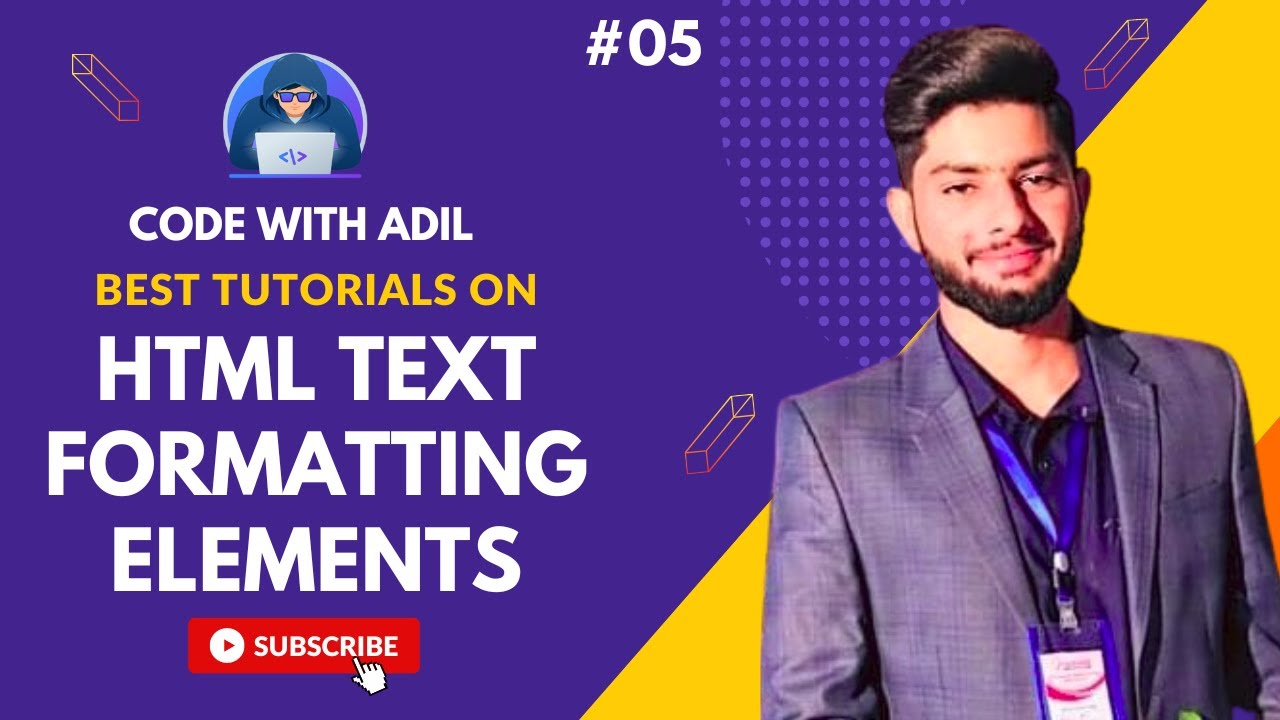 HTML Text Formatting Elements | Web Development Full Course | HTML Tutorial #5