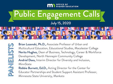 Three Webinars on Anti-racism in higher education – Brian Lozenski