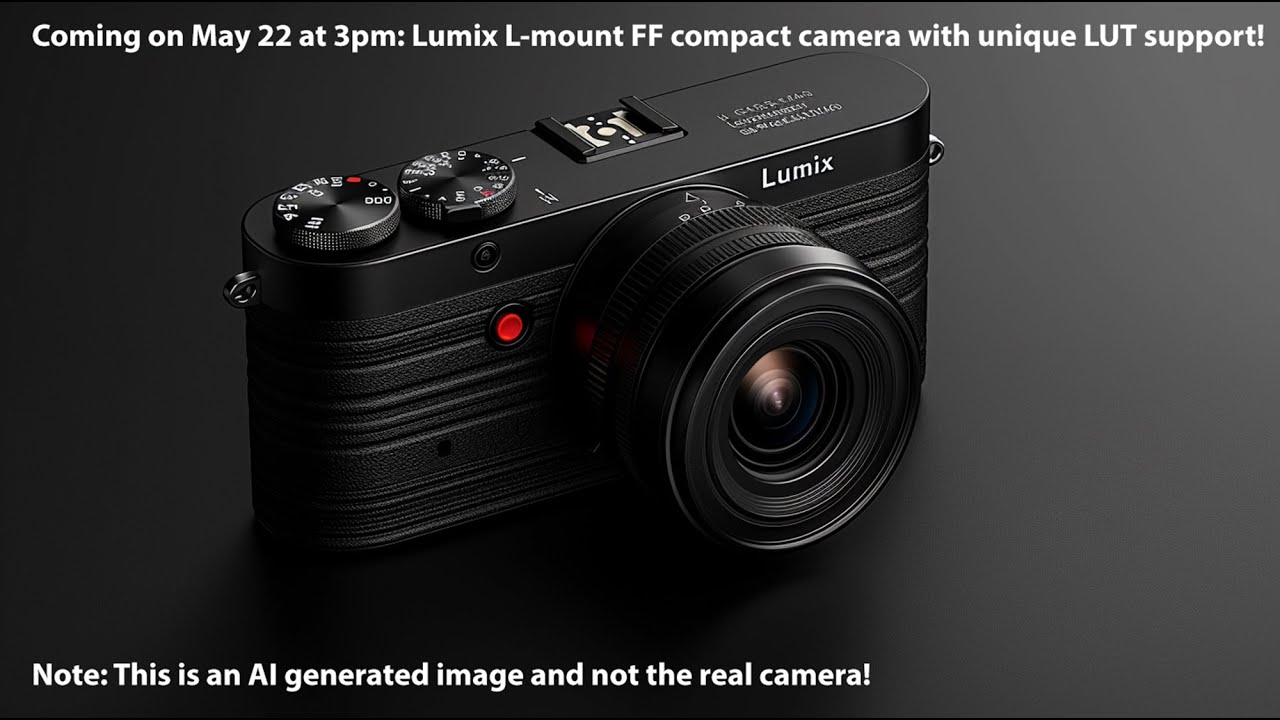 Panasonic will announce the new Lumix S9 with unique new LUT features on May 22 at 3pm London ...