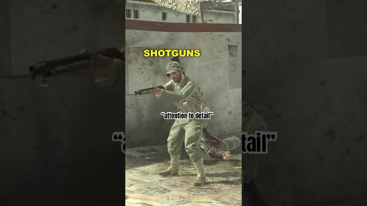 Great DETAIL in COD: World at War.. #callofduty #cod
