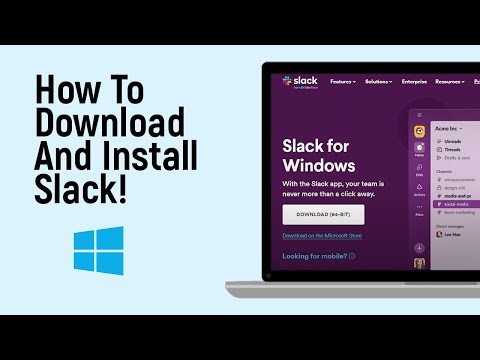 How to Download and install Slack in windows [LATEST VERSION]