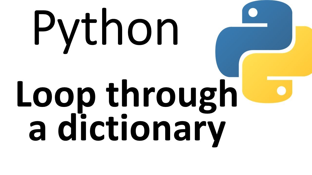 Python Dictionary - loop through a dictionary