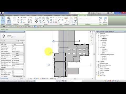 Module 6: Unit 3: Revit Architecture: Sections Video Lecture - Design Softwares