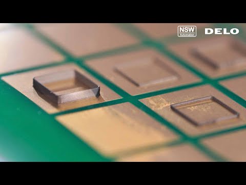 Micro Dam Dispensing: Smallest line width, highest aspect ratio | Electronic manufacturing