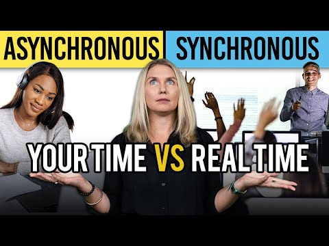 Synchronous vs Asynchronous learning